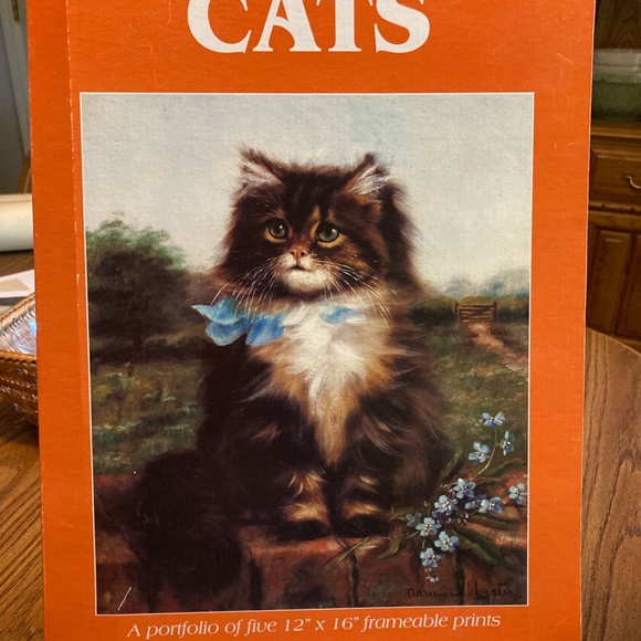 Collector's Gallery | Art | 96s Portfolio Of Vintage Loveable Cat ...